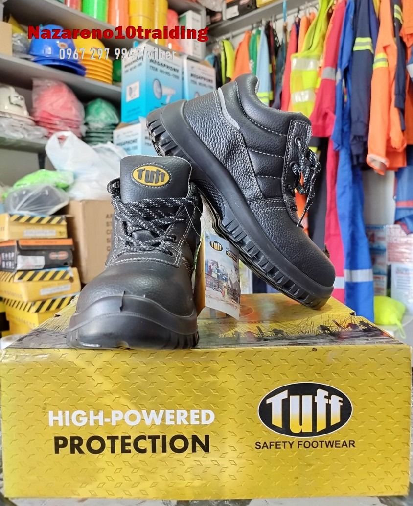super tuff safety shoes ``, Men's Fashion, Footwear, Boots on Carousell