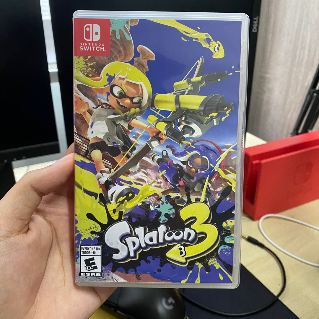 Switch game splatoon 3, Video Gaming, Video Games, Nintendo on Carousell