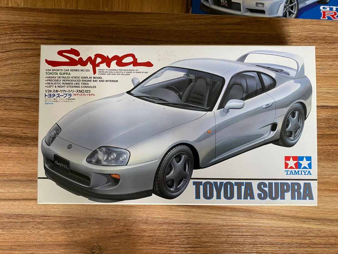 TAMIYA Toyota Supra Mk4 Model Kit, Hobbies & Toys, Toys & Games on ...