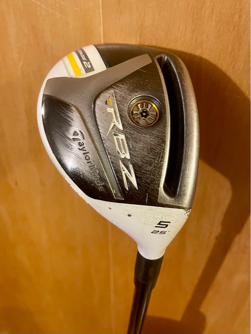 Taylormade RBZ Golf Hybrid 5 (25 degree loft), Sports Equipment, Sports ...