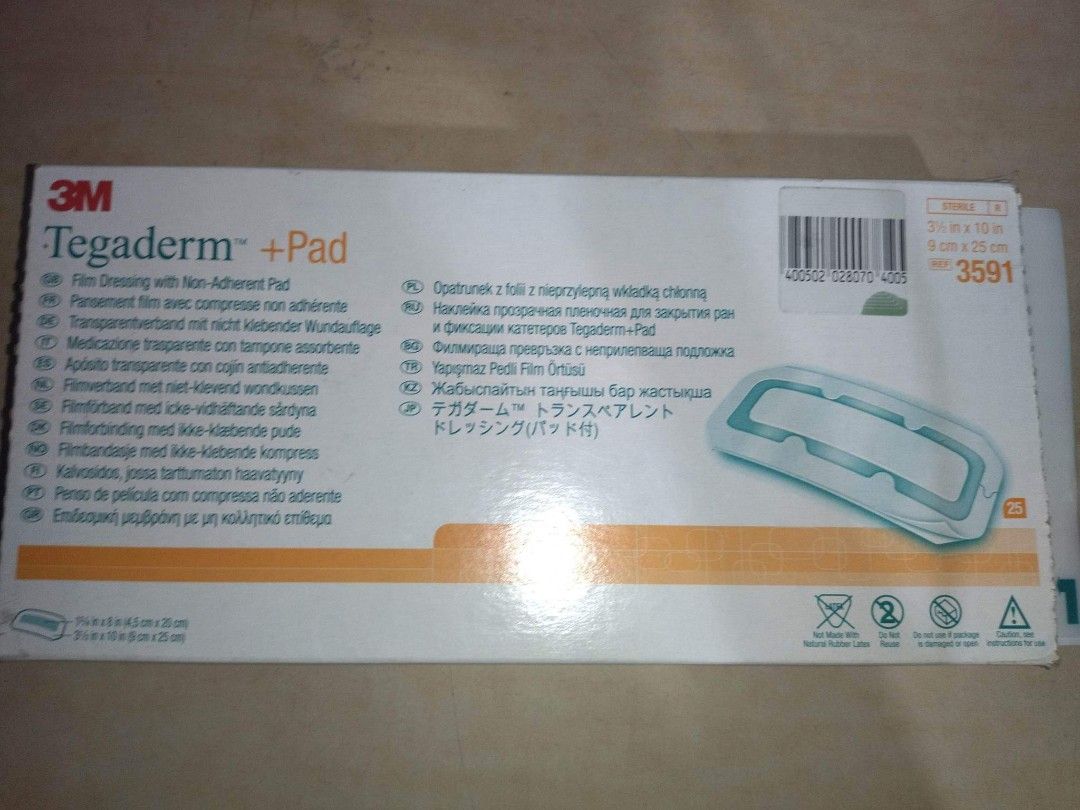 Tegaderm with pad, Health & Nutrition, Medical Supplies & Tools on ...