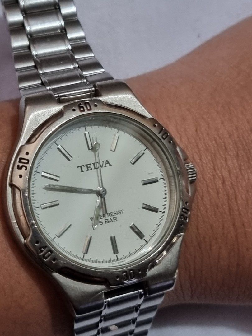 Telva Japan Watch, Men's Fashion, Watches & Accessories, Watches on ...