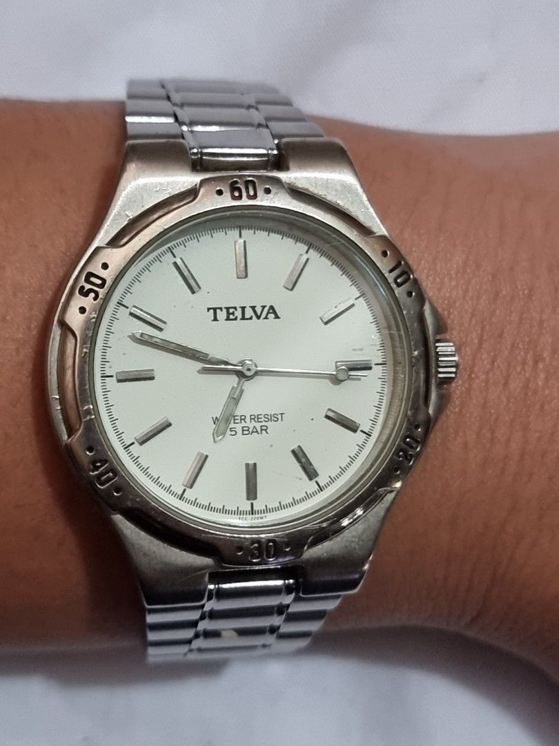 Telva Japan Watch, Men's Fashion, Watches & Accessories, Watches on ...