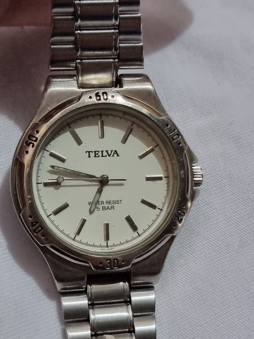 Telva Japan Watch, Men's Fashion, Watches & Accessories, Watches on ...