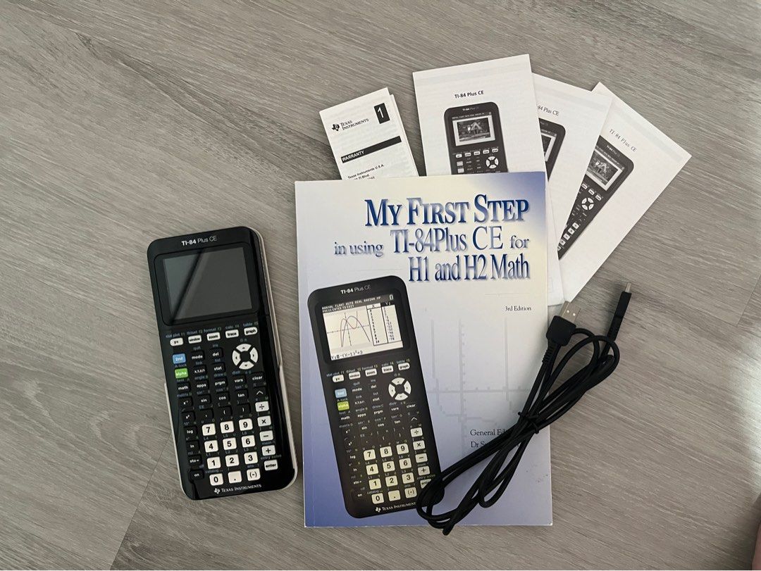 Texas Instruments TI-84 Plus CE GC Calculator, Computers & Tech, Parts ...