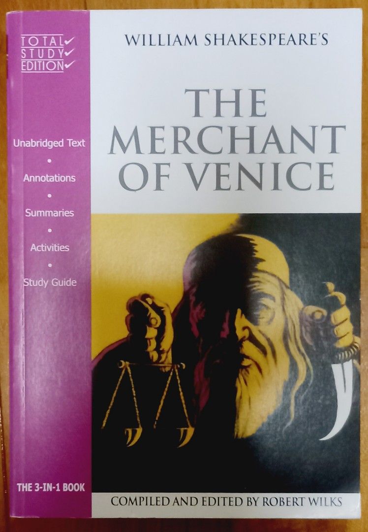 The Merchant Of Venice (Complete Study Edition), Hobbies & Toys, Books ...
