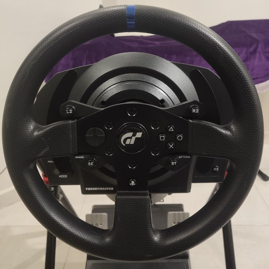 Thrustmaster T300RS GT Sim Racing Steering Wheel with T3PA Pedals + 3D ...