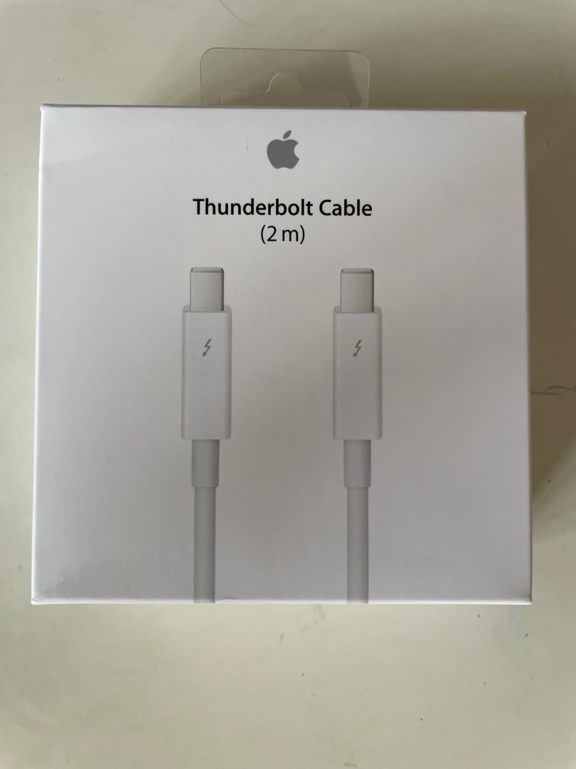 Thunderbolt to thunderbolt cable 2m, Computers & Tech, Parts ...
