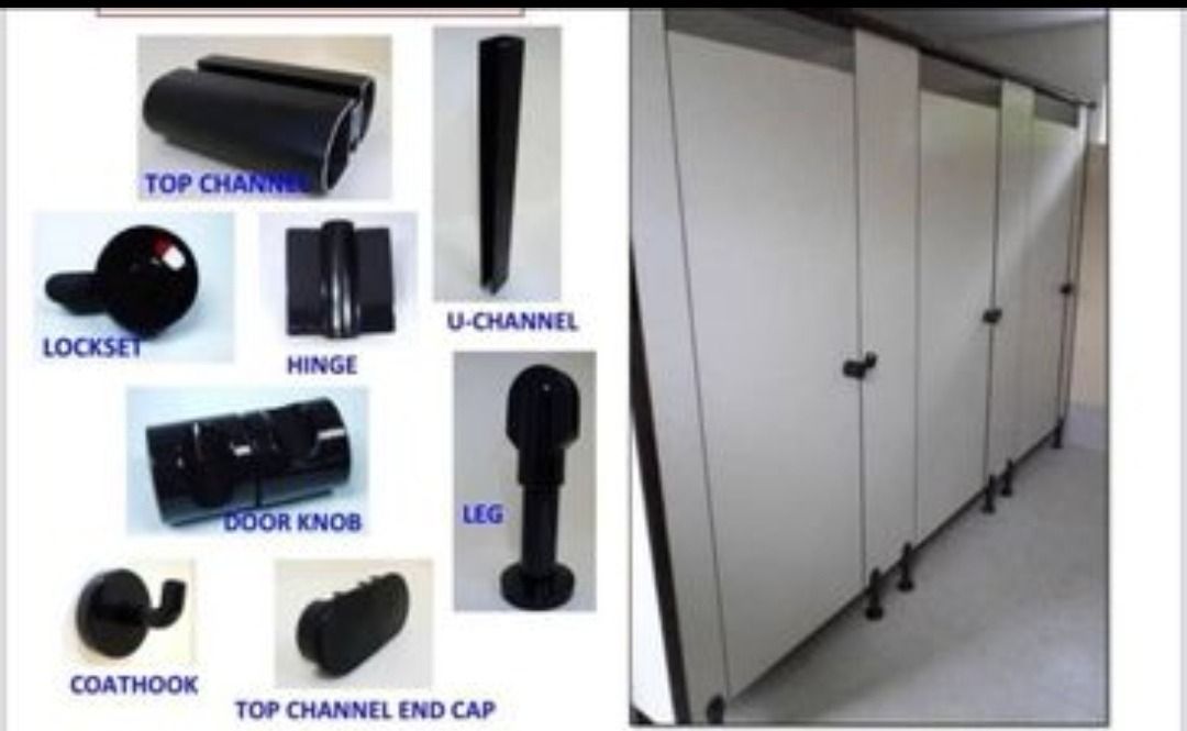 Toilet Partitions (PCB), Commercial & Industrial, Construction ...