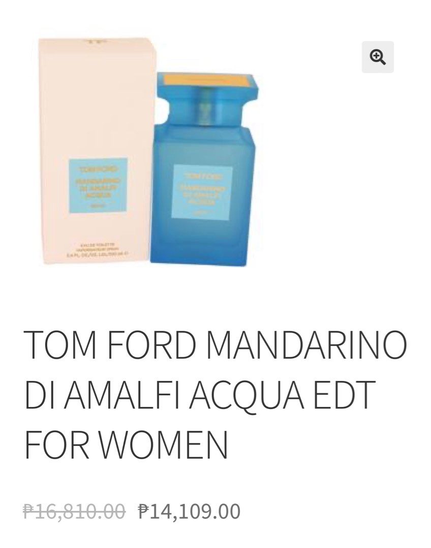 TOM FORD MANDARINO DI AMALFI EDT, Beauty & Personal Care, Fragrance ...