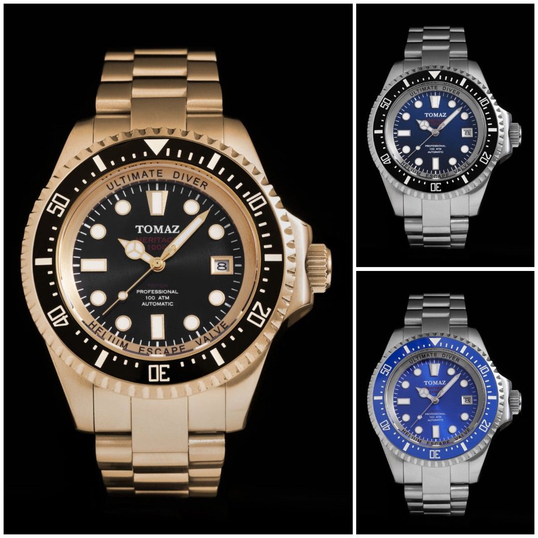 Tomaz Ultimate Diver GR06B Watches / Jam Ultimate Diver Tomaz, Men's ...