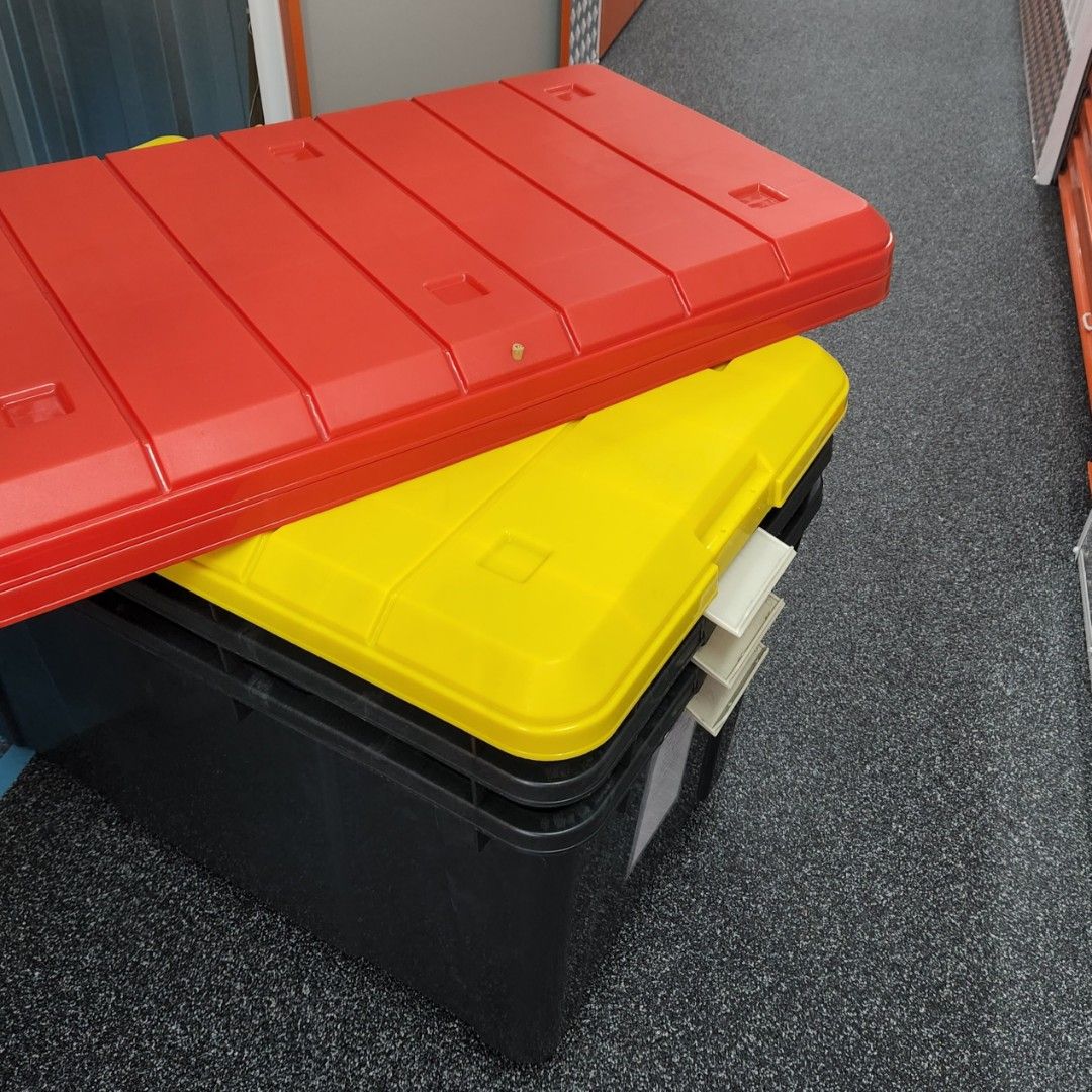 Toyogo XXL storage box with roller wheel, Furniture & Home Living, Home ...