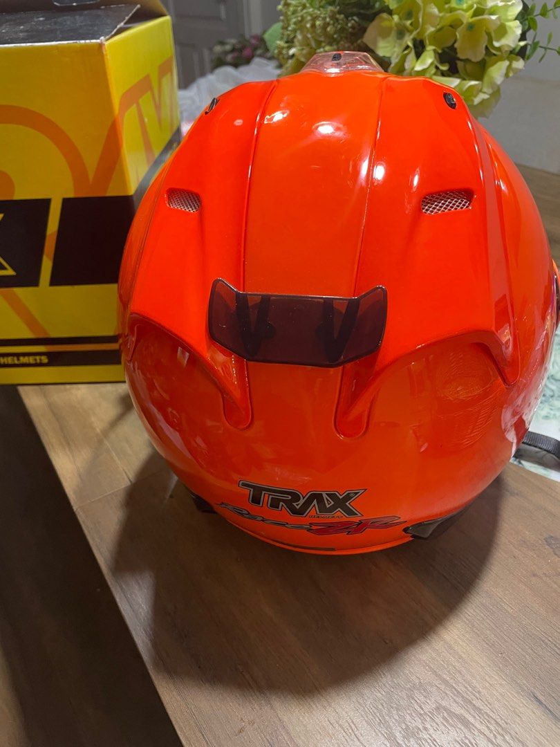 Trax Helmet, Motorcycles, Motorcycle Apparel on Carousell