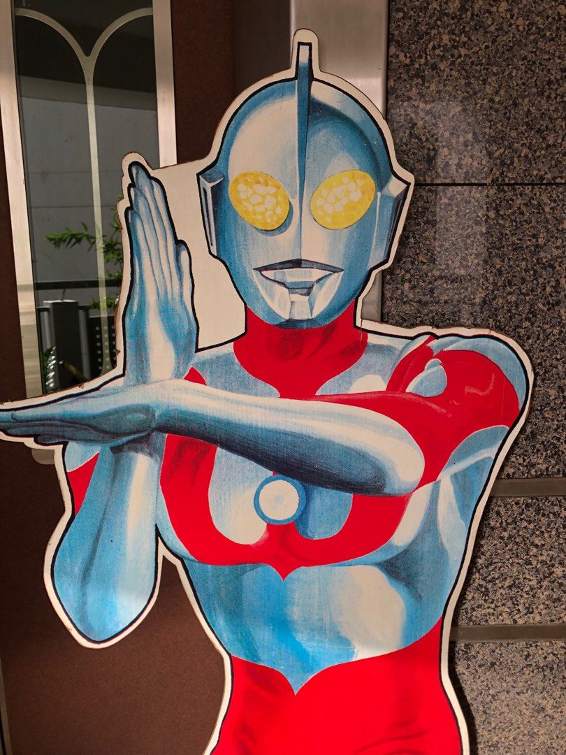 Ultraman Standee Display, Hobbies & Toys, Toys & Games on Carousell