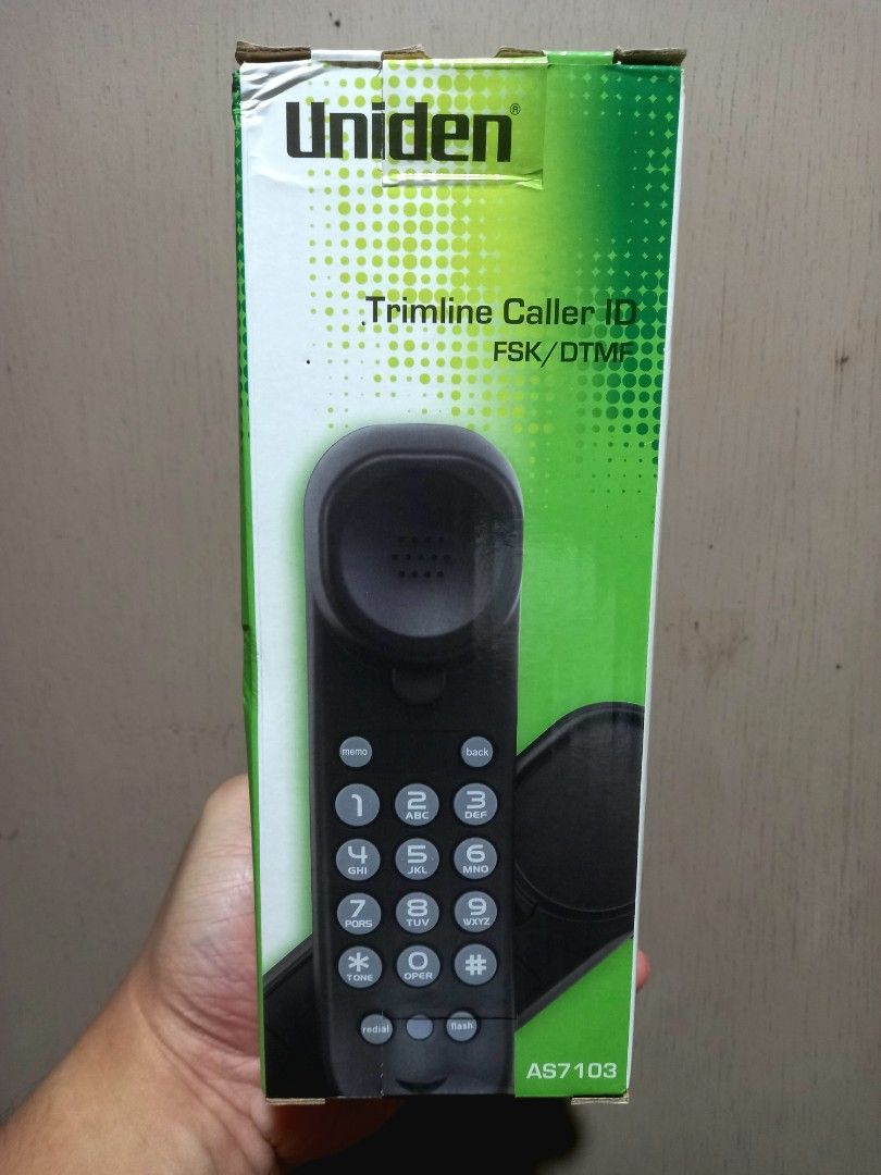 Uniden Caller-ID Slim Phone, Mobile Phones & Gadgets, Other Gadgets on ...