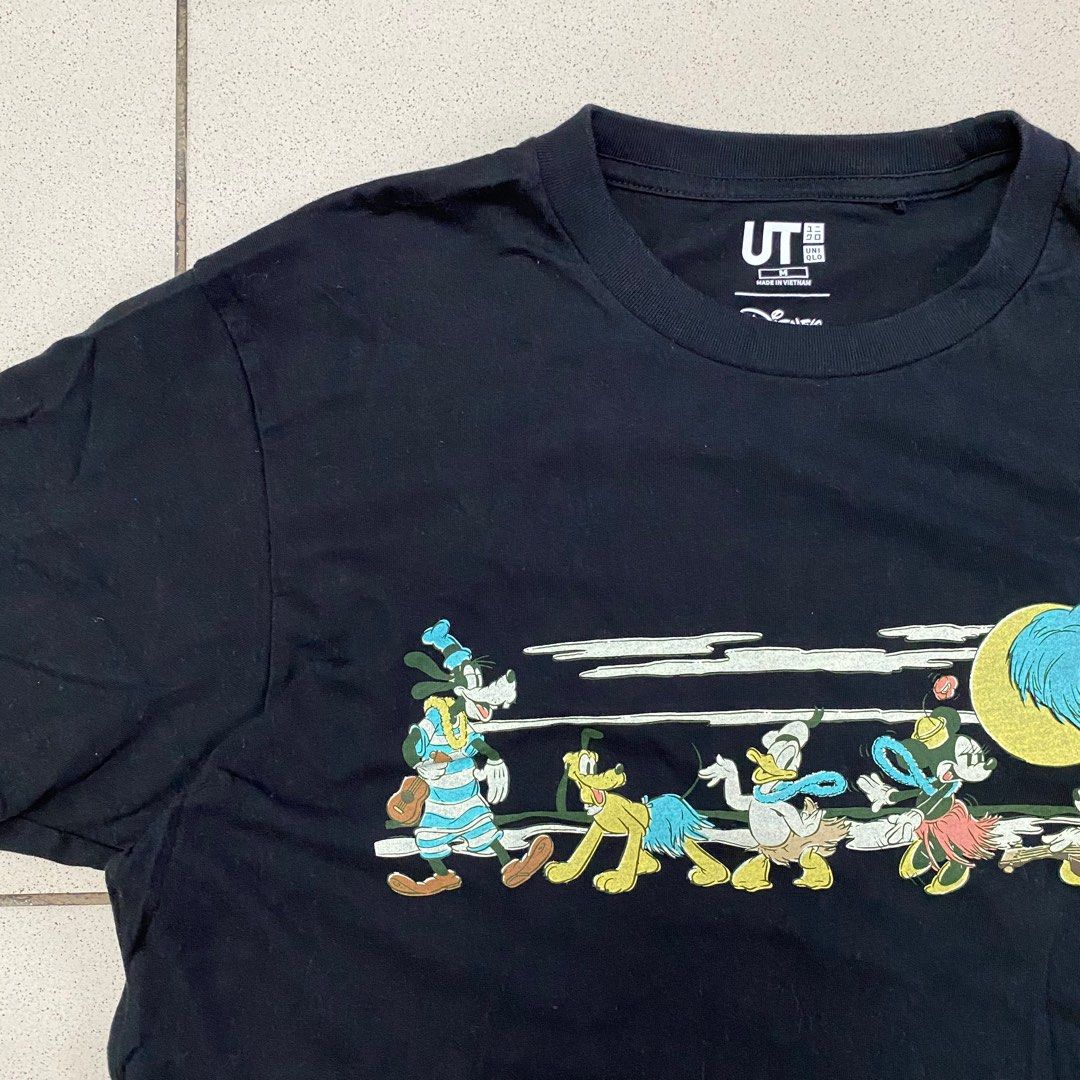 Uniqlo Disney Muscle Fit Shirt (M), Men's Fashion, Tops & Sets, Tshirts ...