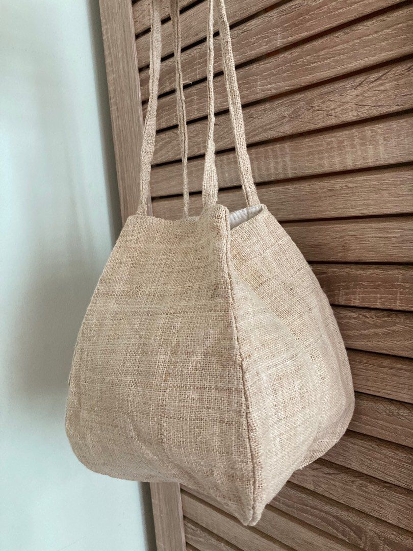 UNIQUE TOTE DESIGN bag with Thai elephant bells *MEASUREMENT INCLUDED ...