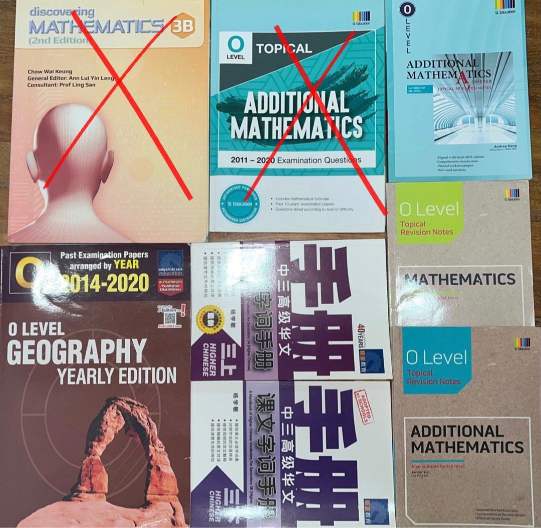 Upper secondary textbooks sec 3/4 wts o level, Hobbies & Toys, Books ...