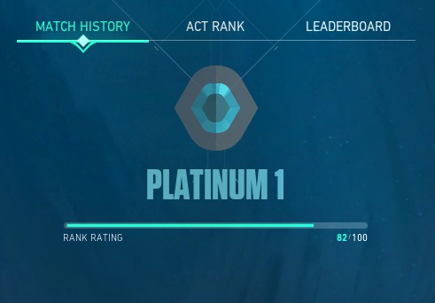 Valorant Plat account, Video Gaming, Video Games, Others on Carousell