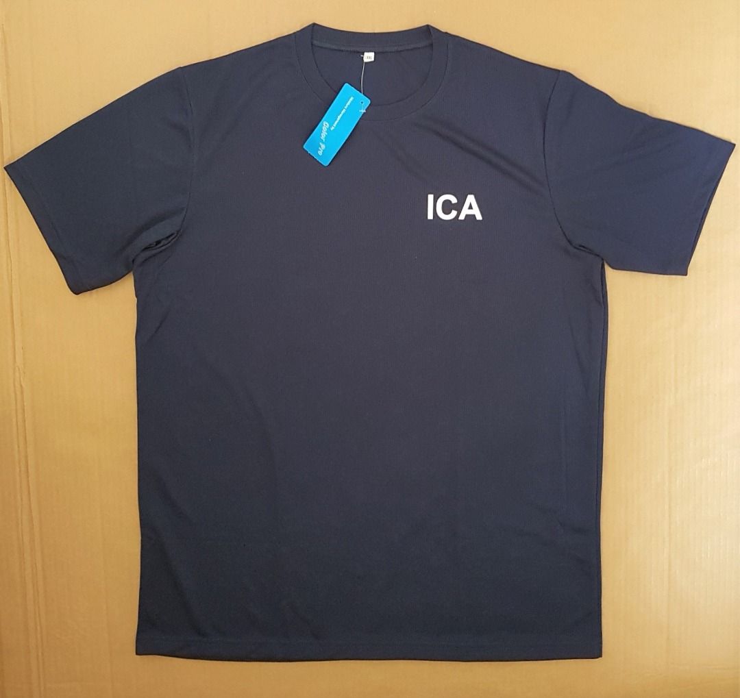 Versatile Law Enforcement Tee, ICA Designer Fashion Top, Trendy XXL T-Shirt, ICA Print, Original ...