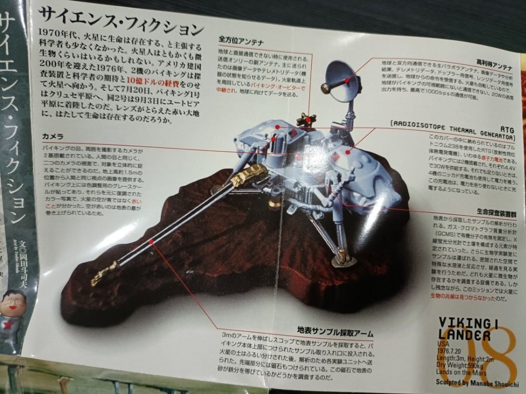 Viking 1 Lander miniature model, Hobbies & Toys, Toys & Games on Carousell