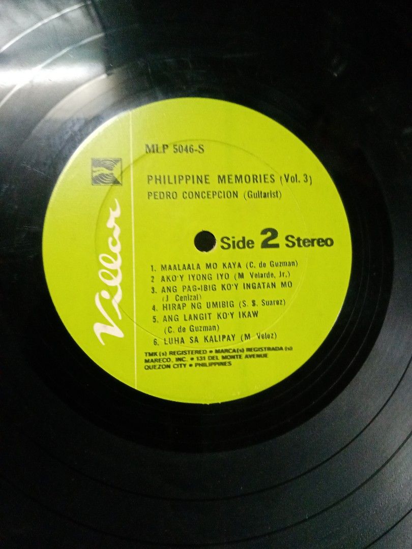 Vintage 12 Inches Vinyl (Philippine Memories Vol. 3), Hobbies & Toys ...