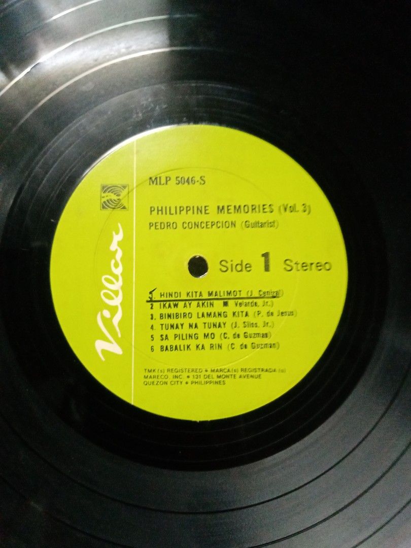 Vintage 12 Inches Vinyl (Philippine Memories Vol. 3), Hobbies & Toys ...
