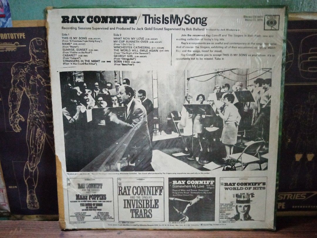 Vintage 12 Inches Vinyl (Ray Conniff & The Singers/This Is My Song ...