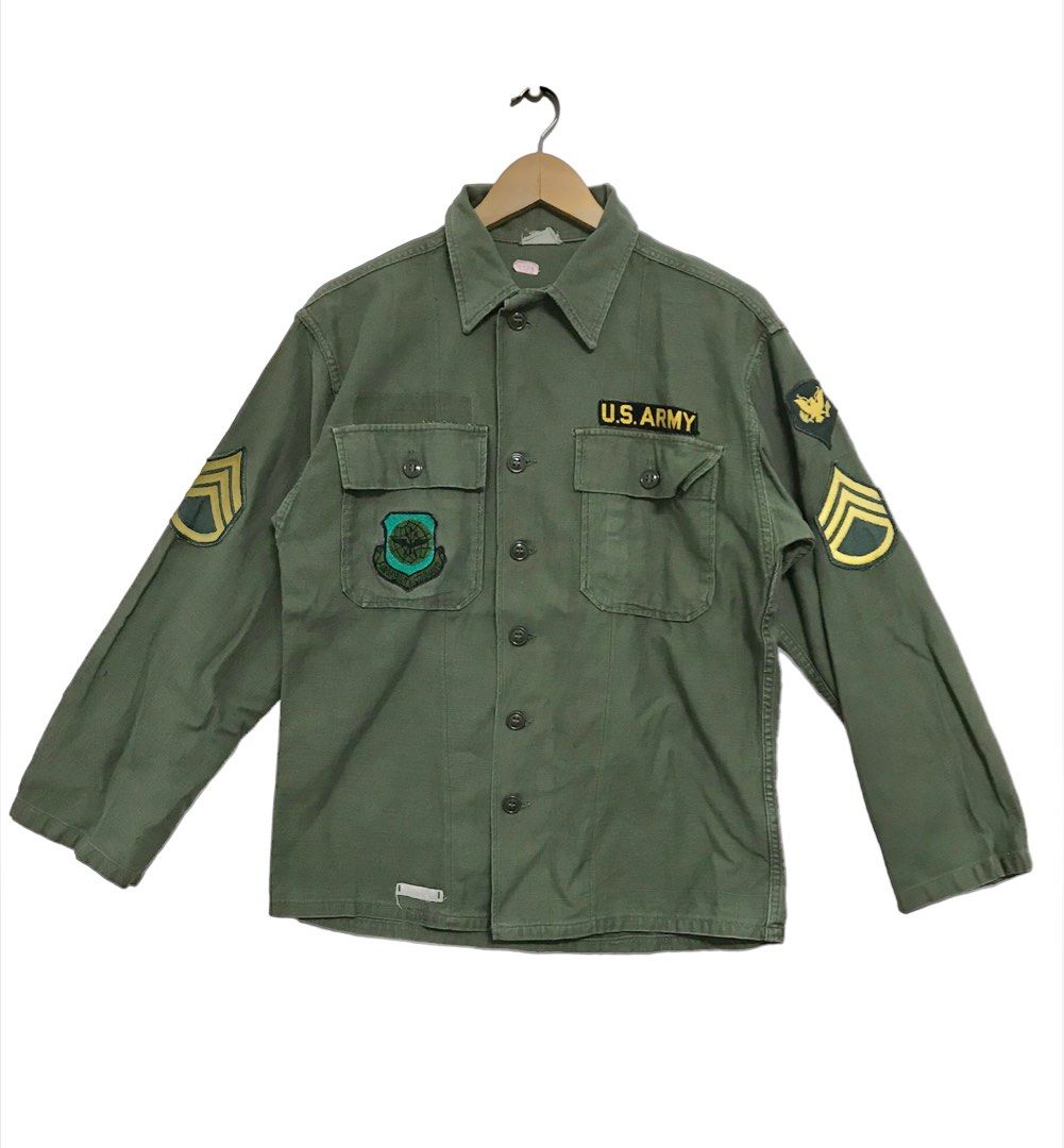 Vintage Army OG 107, Men's Fashion, Tops & Sets, Tshirts & Polo Shirts ...