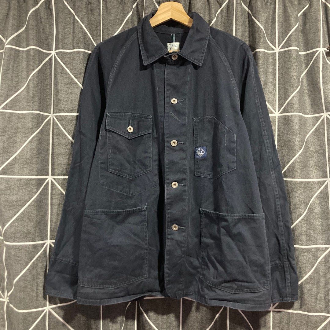 Vintage Post Overalls Work Jacket, Men's Fashion, Activewear on Carousell