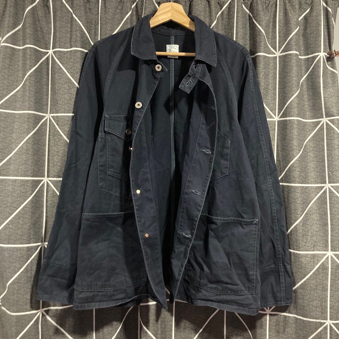 Vintage Post Overalls Work Jacket, Men's Fashion, Activewear on Carousell