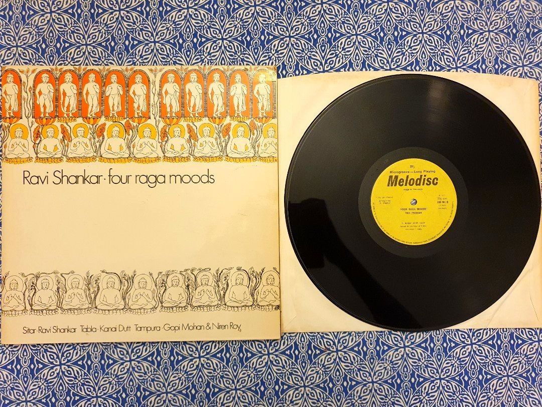 Vinyl Record: Ravi Shankar - Four Raga Moods [Genre: World / Folk / Indian Classical ...
