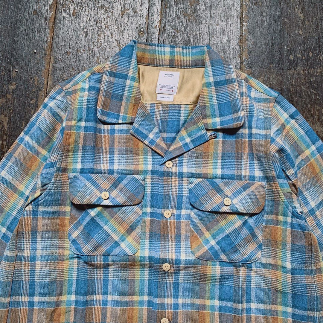 Visvim boomer shirt check, Men's Fashion, Tops & Sets, Formal Shirts on ...