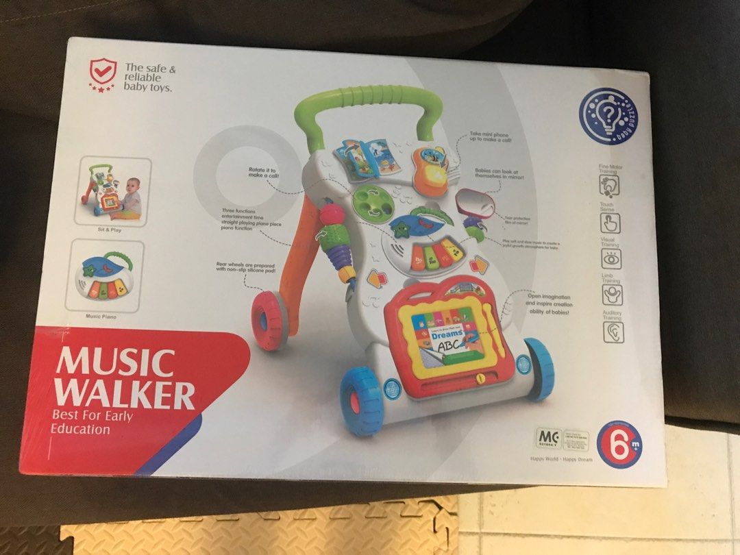 Walker - music walker, Babies & Kids, Infant Playtime on Carousell