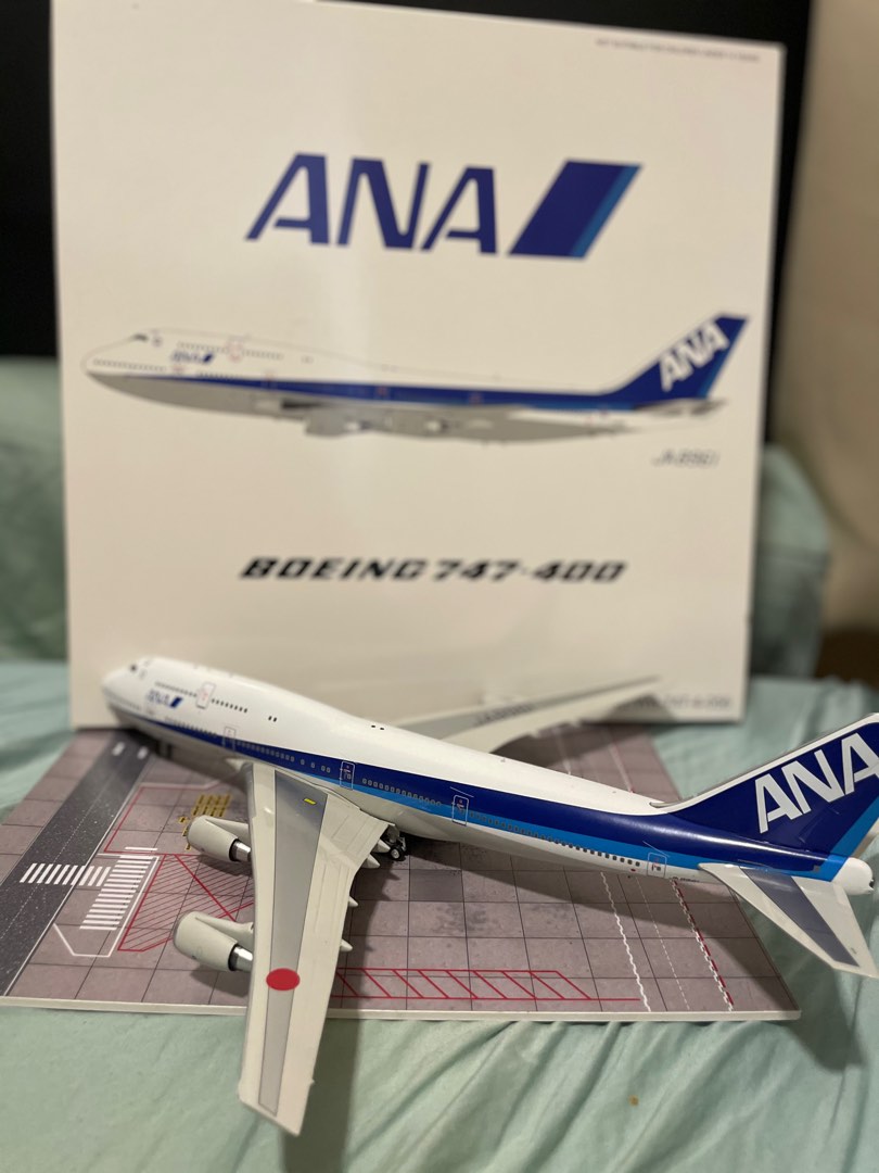 WB 1/200 ANA 747-400 JA8961 full diecast model, Hobbies & Toys, Toys & Games on Carousell