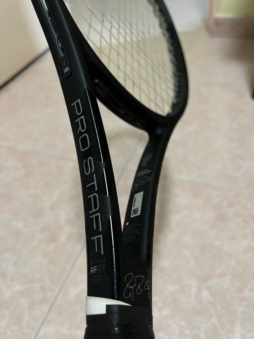 Wilson Pro Staff Autograph Tennis Racket, Sports Equipment, Sports ...