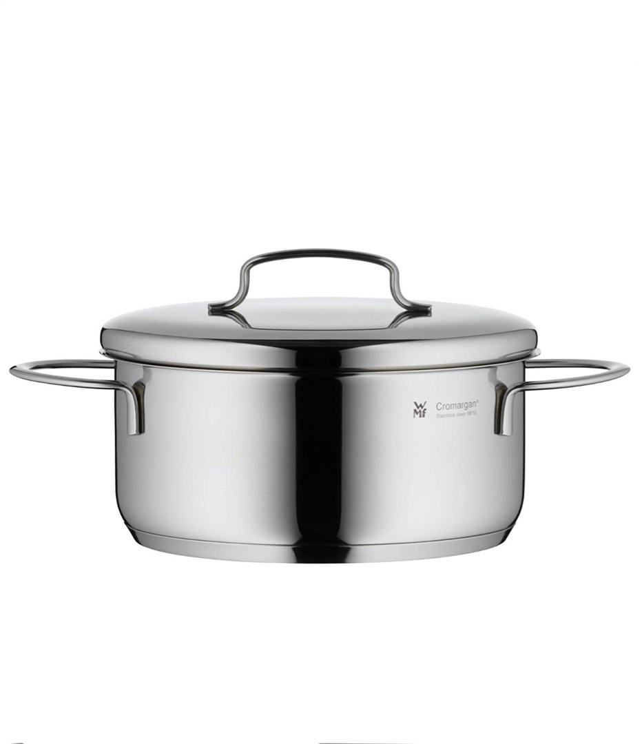 WMF Pot with Lid Cookware - Cromargan Stainless Steel, Furniture & Home ...