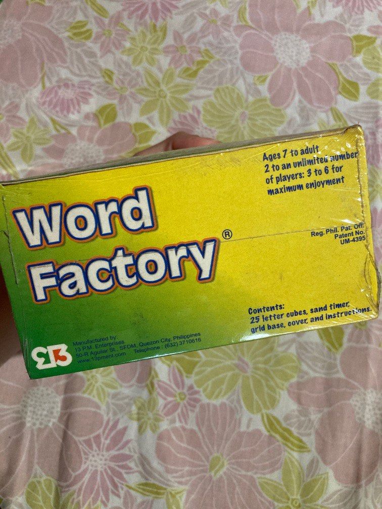 Word Factory Boggle Word Hunt, Hobbies & Toys, Toys & Games on Carousell