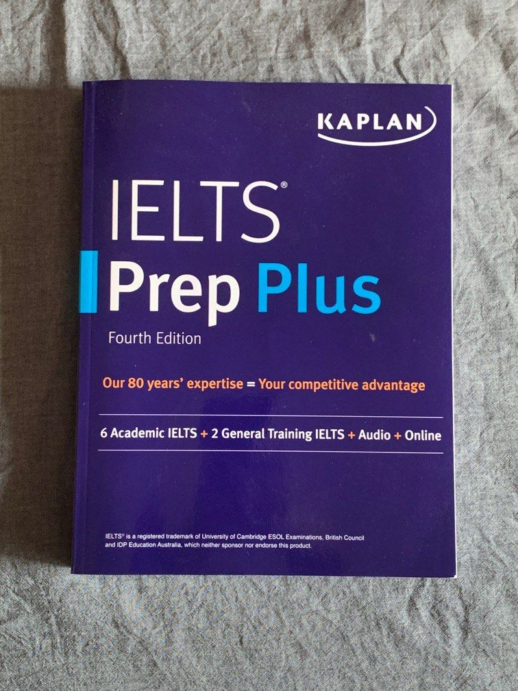 WTS Kaplan IELTS Prep Plus Fourth Edition, Hobbies & Toys, Books ...