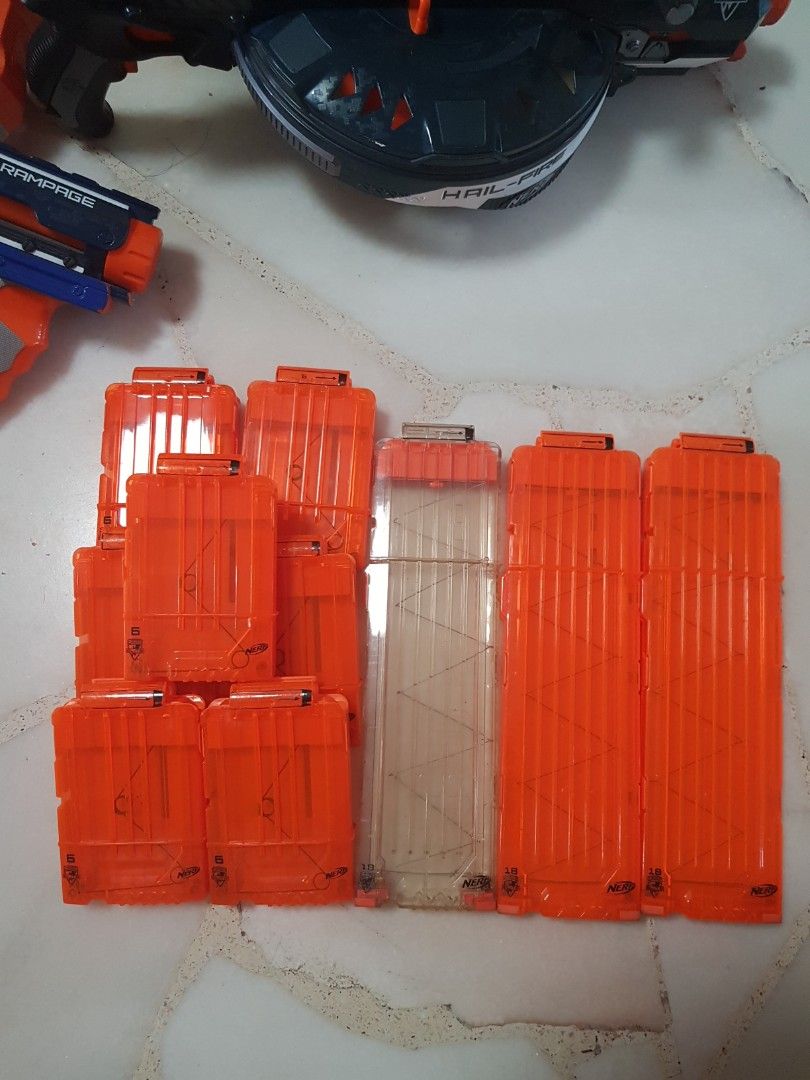 wts nerf magazines, Hobbies & Toys, Toys & Games on Carousell