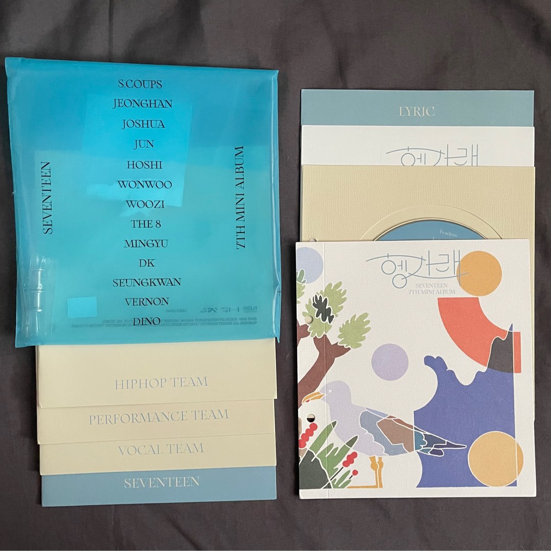 [wts] seventeen henggarae album dul ver, Hobbies & Toys, Memorabilia ...