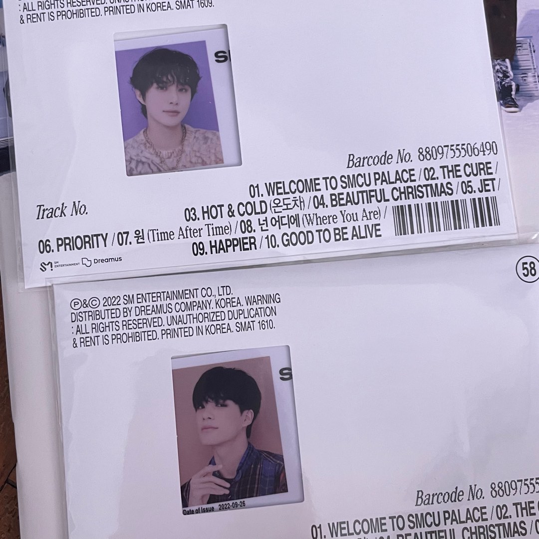 WTT NCT SMCU MEMBERSHIP CARD VER, Hobbies & Toys, Memorabilia ...