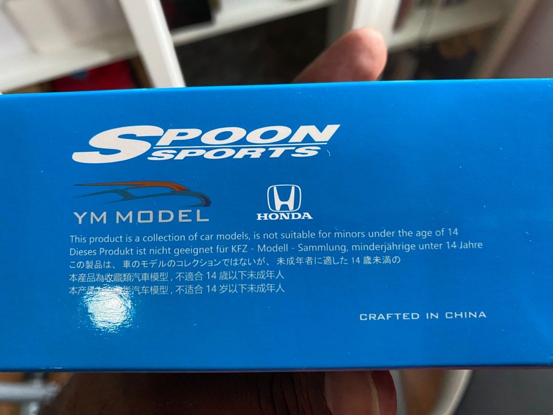 YM model Honda NSX Spoon 1/64, Hobbies & Toys, Toys & Games on Carousell