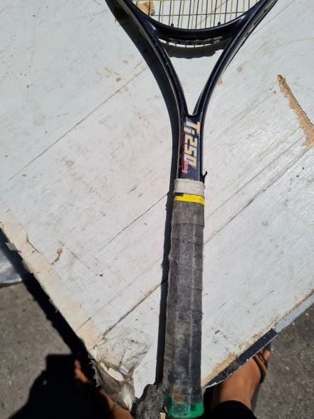 Yonex T-250 Titanium Composite Lawn Tennis Racket Vintage Collectible ...