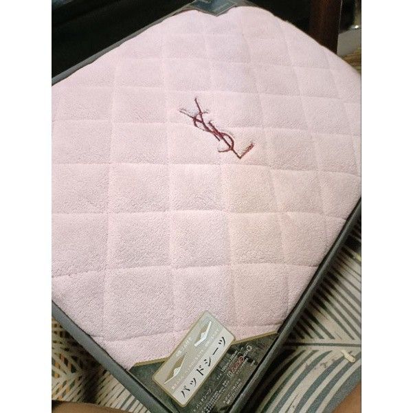YSL Pad sheet, Furniture & Home Living, Bedding & Towels on Carousell
