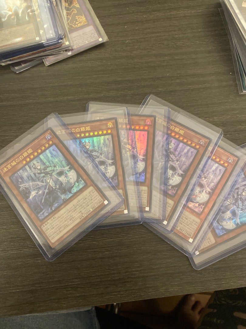 Yugioh Darkwing Blast DABL-JP030 Silver Princess of Labyrinth Castle Ultra Rare, Hobbies & Toys ...