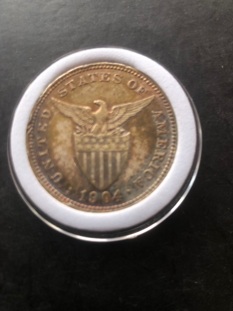 1904-S 20 centavos uspi coin, Hobbies & Toys, Memorabilia ...