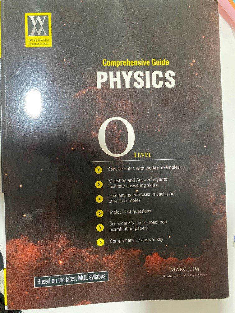 $19 to now $14 O Level Physics notes Assessment Book comprehensive ...