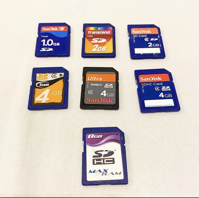 1GB 2GB 4GB 8GB SD Memory Card Storage Card for Digicam Digital Camera ...