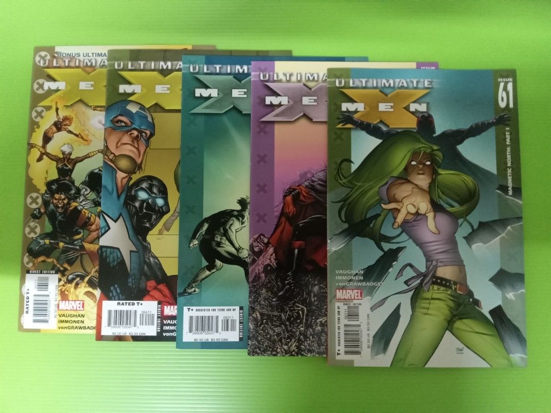 1st app Mystique ( Earth-1610 ) Ultimate Xmen - 61,62,63,64,65 ( Stuart ...